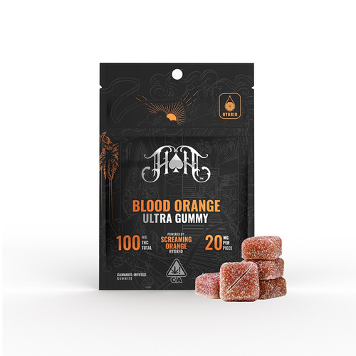 Heavy Hitters Gummy Pack Blood Orange (H) 100mg THC | Humboldt's Premium
