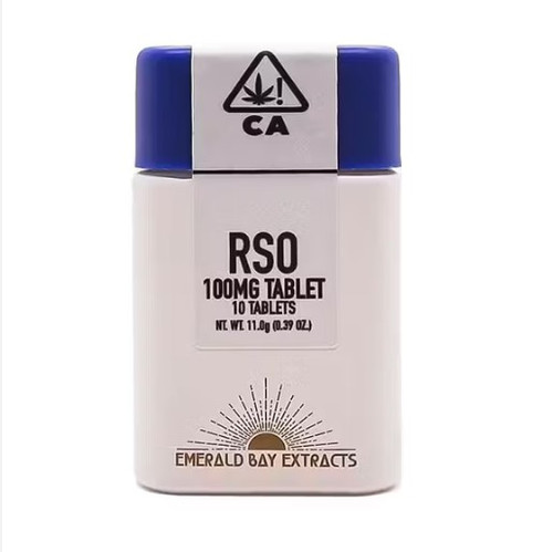 Emerald Bay Extracts RSO Tablets Glitter Bomb (I) 25mg x 40; 1000mgTHC ...