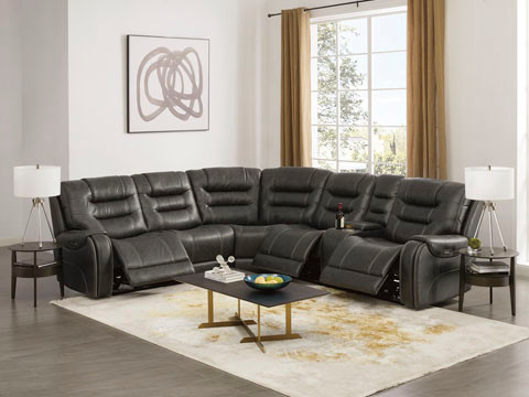 Ashley Wasson Power Reclining Sectional | City Liqs