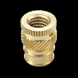 Inserti per plastica in ottone S14, inserimento a caldo