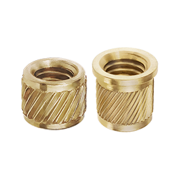 Inserti per plastica in ottone S50, S51