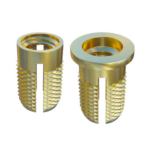 Inserti automaschianti per plastica in ottone EXPANSION-SERT