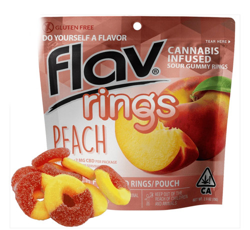 Flav- Peach Rings | Sunny Grams Farms