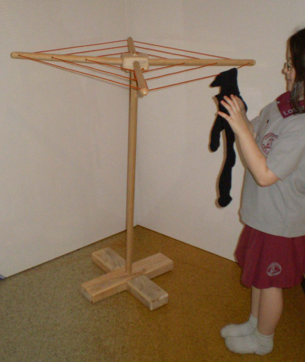 Clothes Line - Plan and Instructions | Making Wooden Toys