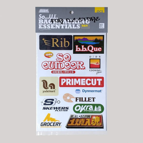 超輕量魂 x OCS 特別版 Sticker | outdoorcookingstore