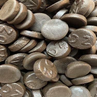 Dubbel Zout Rond (Double Salted Dutch Liquorice)