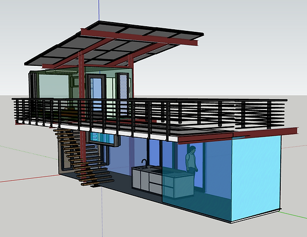 Pre-Manufactured Architectural Metal Home Building | Cascadia Eco ...
