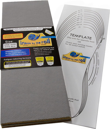 X-TRA THICK insole WIDE - Dual Ply - extra wide 5 1/4 x 12 3/4" - 1 ...