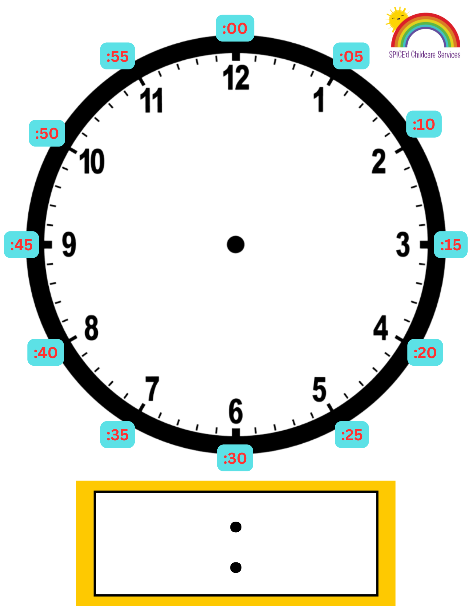 All About Time: Comprehensive worksheets for children
