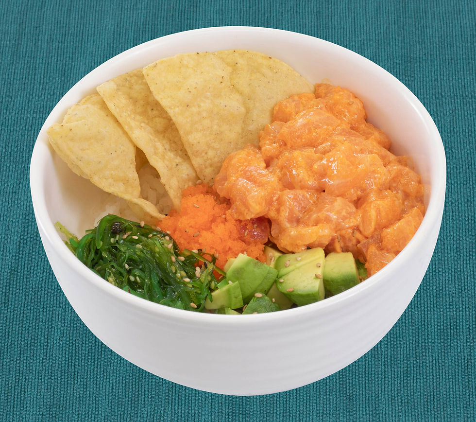 Sashimi, Temaki & Poke Bowls | Menu