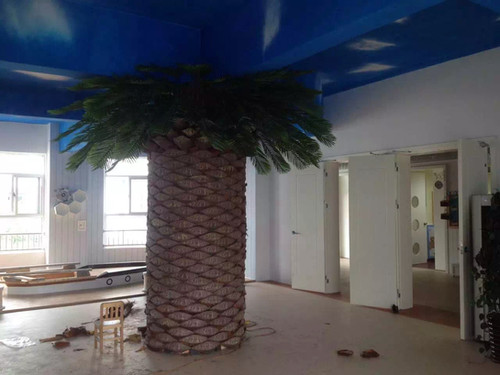 Column Artificial date palm tree PALM005 | artificial-forest
