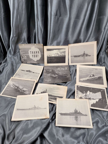 WWII US NAVY THANK YOU NOTES TO PUGET SOUND SHIPYARD | The War Front