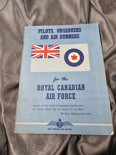 WWII RCAF RECRUITMENT BOOKLET | The War Front