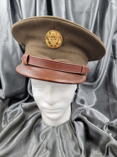 WWII US ENLISTED VISOR CAP | The War Front