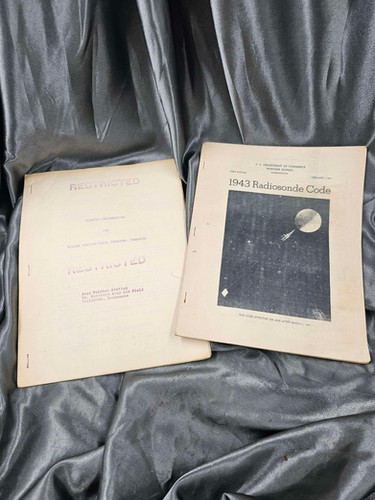 WWII US AIR CORPS METEOROLOGICAL TRAINING DOCUMENTS | The War Front