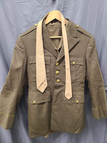 WWII ENLISTED MAN CLASS A JACKET, SHIRT AND TIE | The War Front