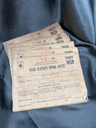 WWII US RATION CARDS | The War Front