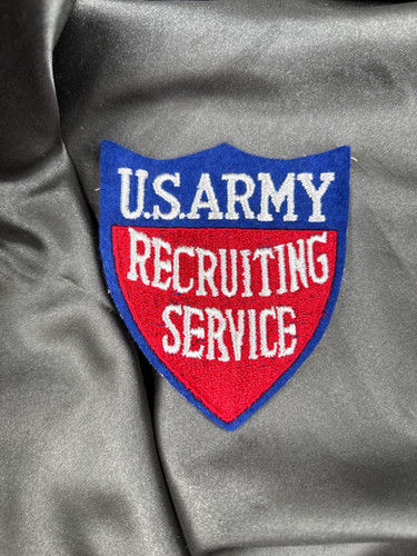WWII US ARMY RECRUITING SERVICE PATCH | The War Front