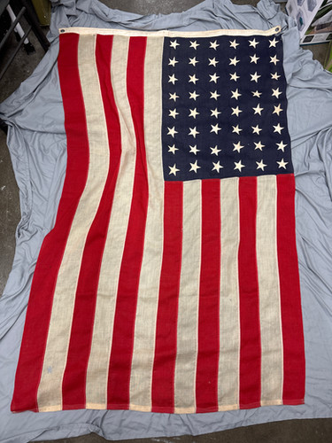 WWII ERA US 48 STARS FLAG | The War Front