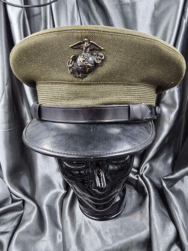 VIETNAM WAR ERA USMC MARINE CORPS VISOR CAP | The War Front