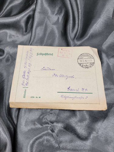 WWI GERMAN LETTER | The War Front