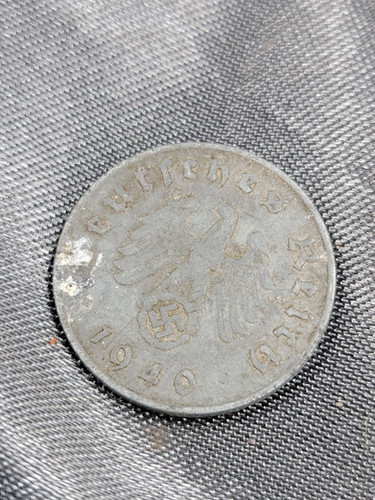 WWII GERMAN FENNIG COIN | The War Front