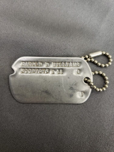 Pre-D-Day Dog Tags Reproduction | The War Front