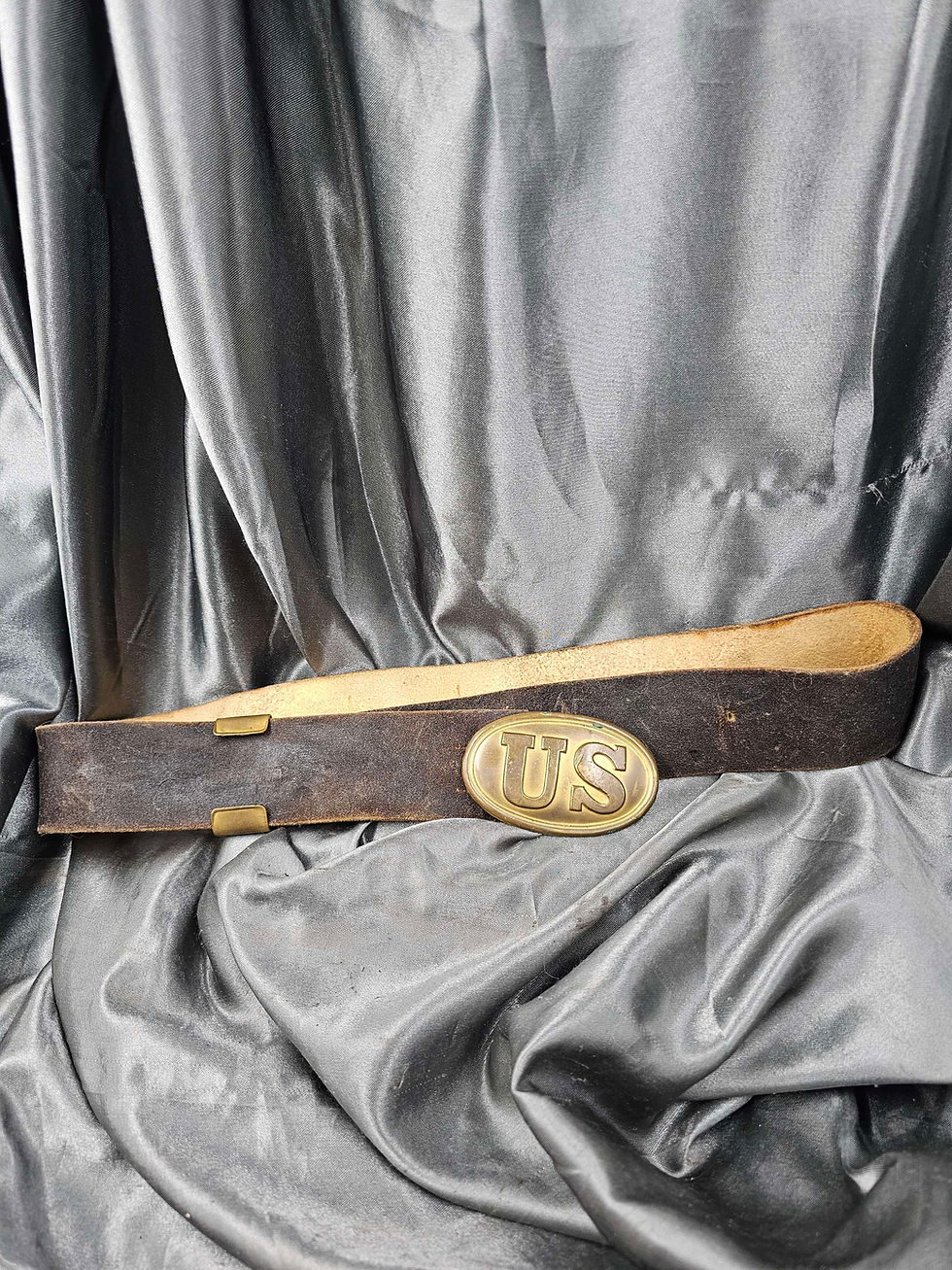 US CIVIL WAR SOLDIER BELT AND BUCKLE | The War Front