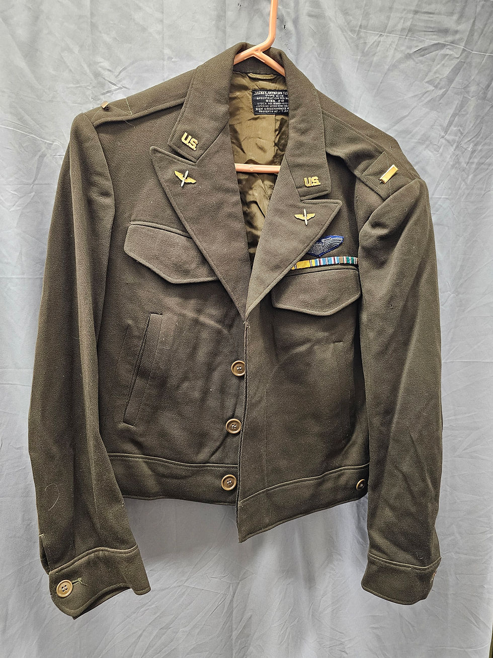 WWII US AIR CORPS B-13 JACKET size 38 | The War Front