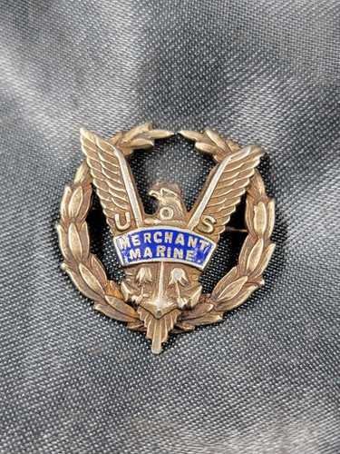 WWII US MERCHANT MARINE PIN | The War Front