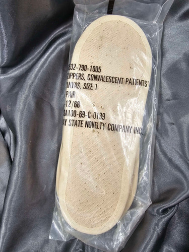 VIETNAM WAR ERA HOSPITAL SLIPPER | The War Front