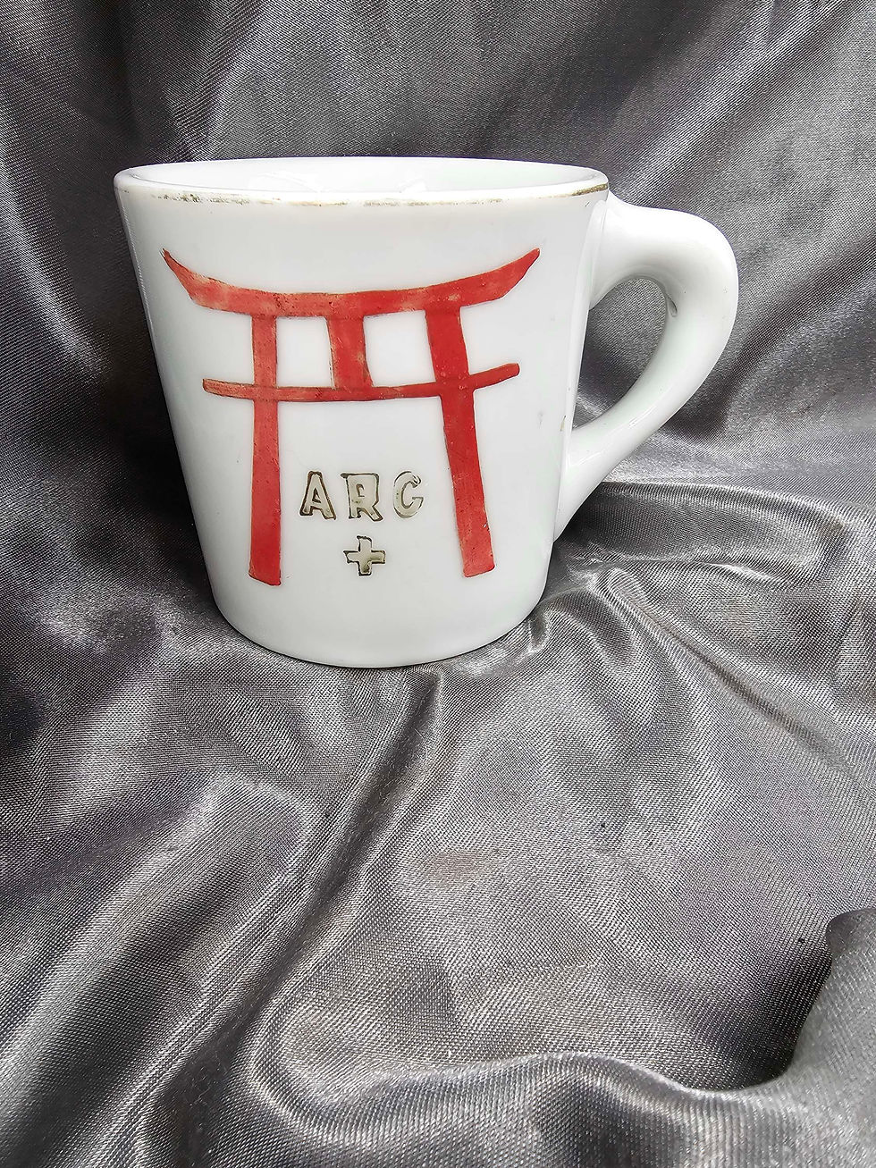 KOREA AMERICAN RED CROSS COFFEE MUG | The War Front