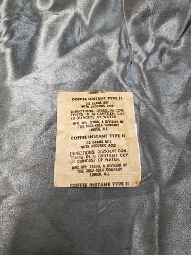 VIETNAM C RATION INSTANT COFFEE TYPE II | The War Front