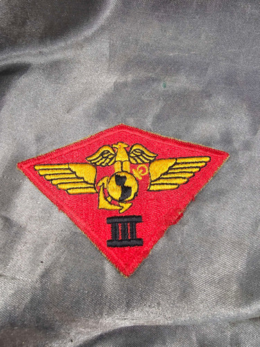 WWII USMC 3rd MARINE AIRCRAFT WING (MAW) SHOULDER PATCH | The War Front