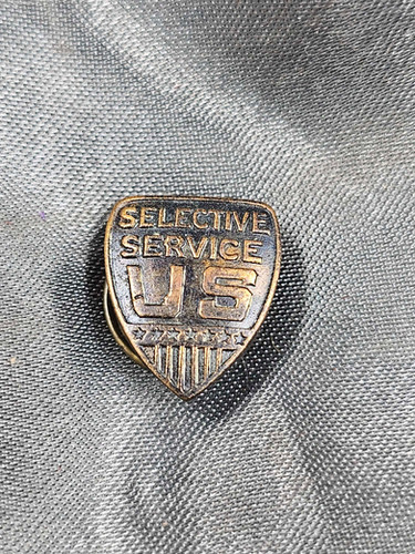 WWI US SELECTIVE SERVICE PIN | The War Front