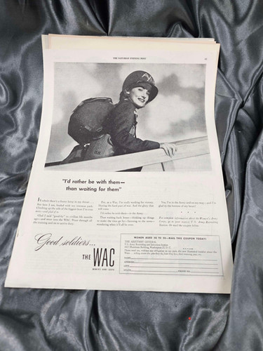 WWII ERA WAC MAGAZINE ARTICLES AND RECRUITMENT ADS | The War Front