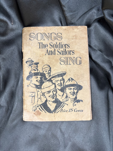 WWI SAILORS AND SOLDIERS SONG BOOK | The War Front