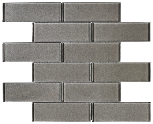 Uno 2"x6" Turbine Grey | Gena Decor Inc