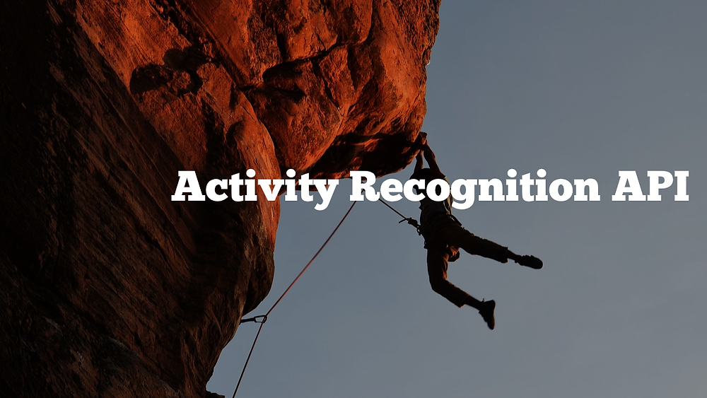 Activity Recognition Tutorial