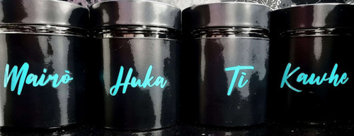 Maori tea station decals | Saige & Capri