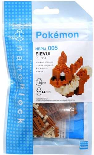 Nanoblock Pokemon Character Pack - Eevee | Welsh dragon Games
