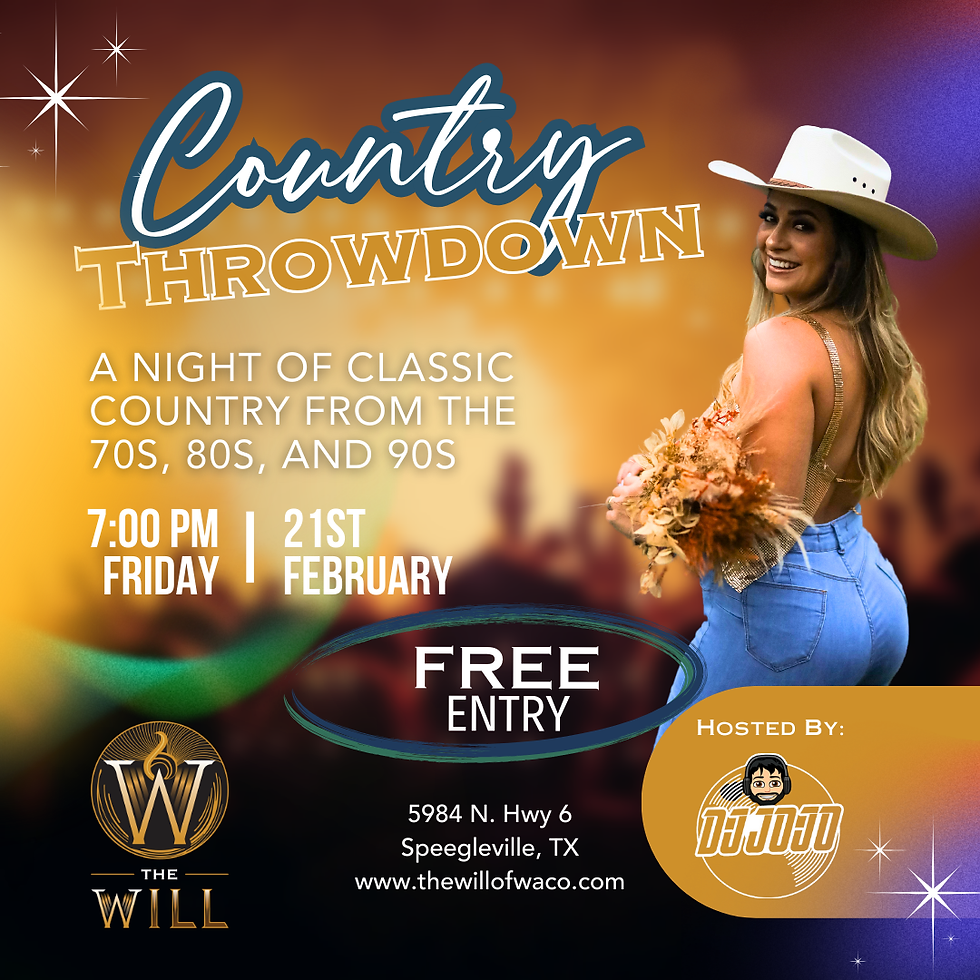 Country Throwdown with DJ JoJo | The Will of Waco