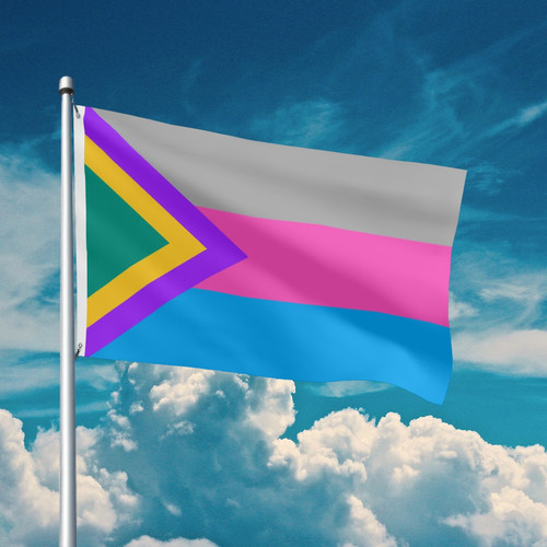 Conversion Therapy Survivor Pride Flag Double Sided | CTSN