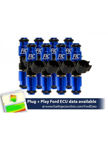 Fuel Injector Clinic 1650cc (160 lbs/hr at 43.5 PSI fuel pressure) FIC ...