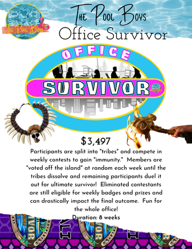 Office Survivor | Pool Boys
