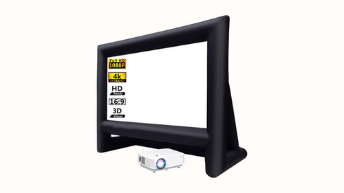 Movie Screen & Projector Package | The Flawless Table