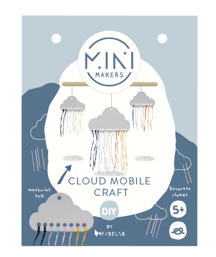 Cloud Mobile Craft Kit, Mini Makers by Fabelab | MADE BY NATURE