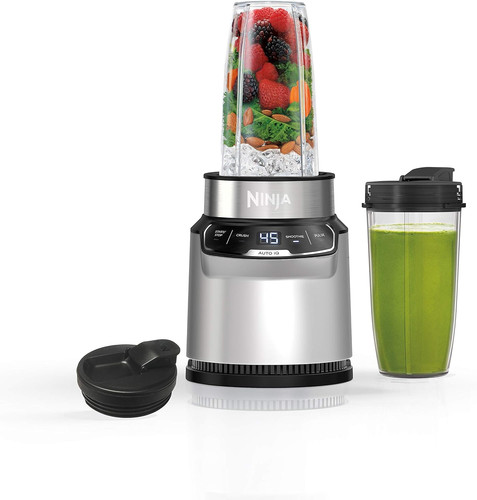 Ninja BN301 Nutri-Blender Plus Compact Personal Blender, 900-Peak-Watt ...