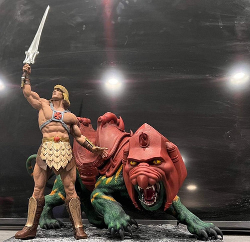 He-Man and Battle Cat | Carpenter 3d Customs
