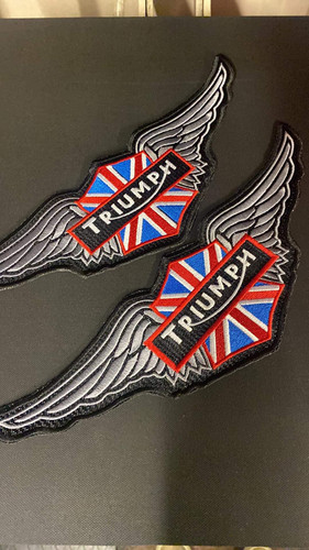 Triumph Wing Patch | britishempireuk